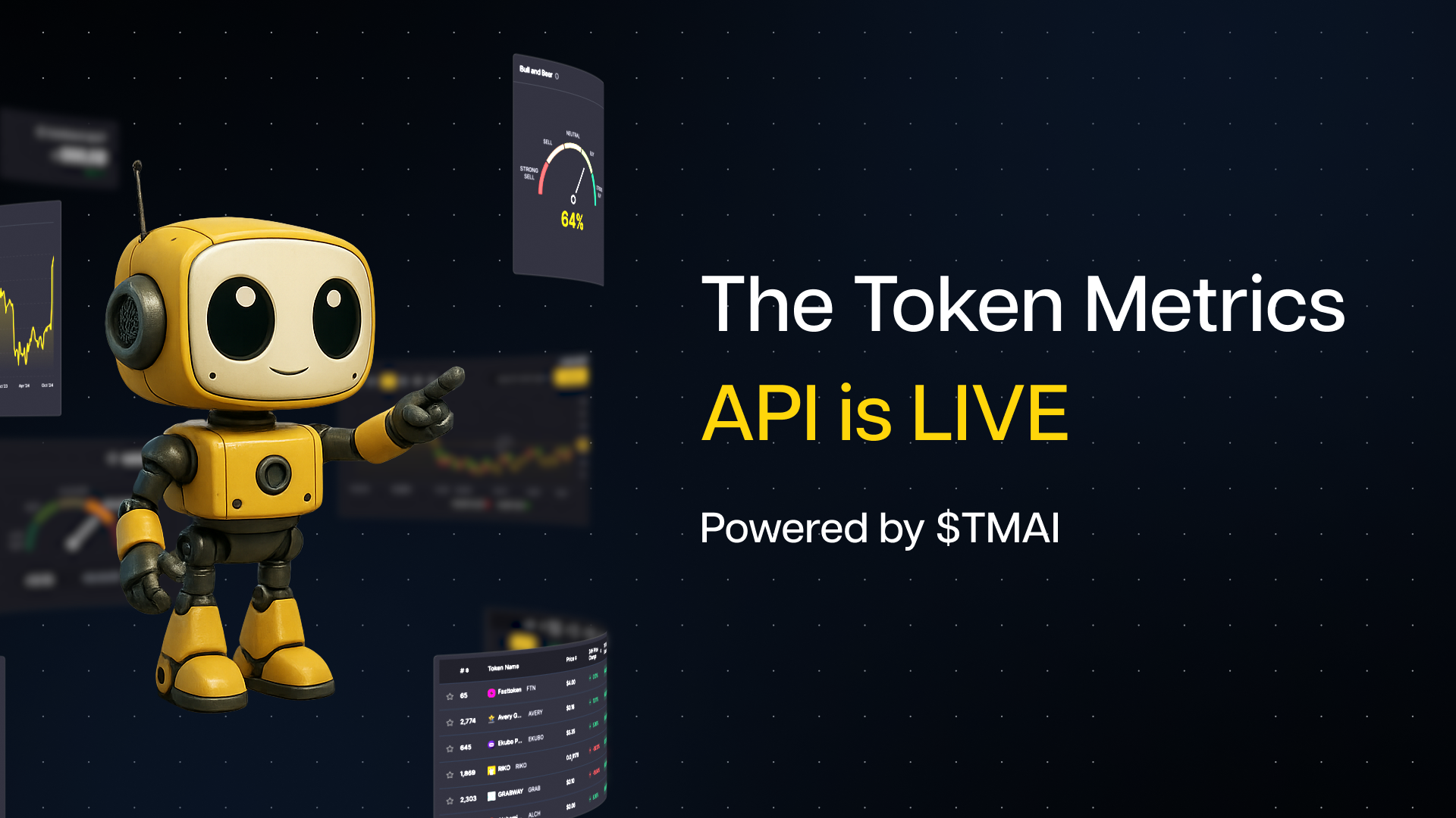 Token Metrics API Launch - Free API Plan | Build AI-Powered Crypto Tools with Real-Time Data